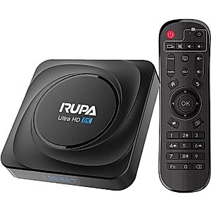 8K Android TV Box, 8GB RAM 128GB ROM Support 1000M LAN Dual-Band WiFi 2.4G/5G, 8K/6K/4K HDR10 3D Smart TV Box