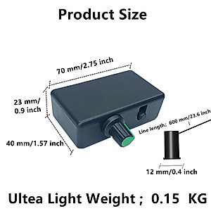 QIDAI Auto Clicker for Phone iPad, Screen Device Auto Clicker, Suitable for Games, Live Broadcasts, Reward Tasks, Adjustable Auto Clicker Simulated Finger Clicking.（1 Second Fastest 25 Times）