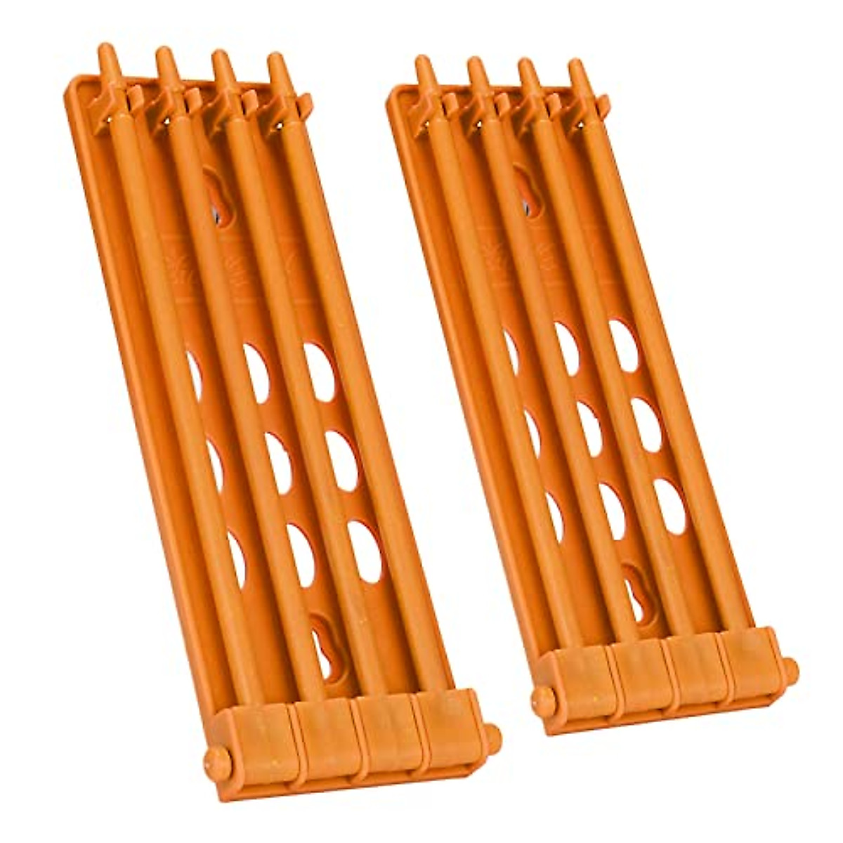 2Pcs Pigeons Foot Ring Holder, Plastic Pigeon Leg Ring Holder Bands Rack Frame for Parrots Racing Pigeon Carrier Pigeon