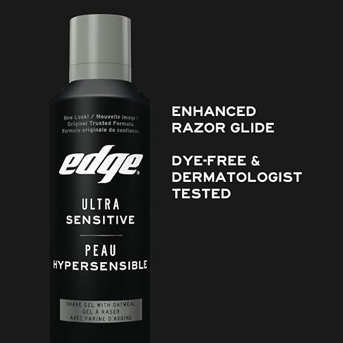 Edge Ultra Sensitive Skin Unscented Shaving Gel, 198g