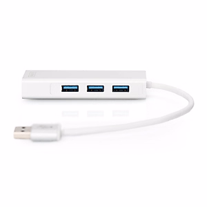 Assmann DIGITUS USB 3.0 3-Port Hub & Gigabit LAN-Adaptor