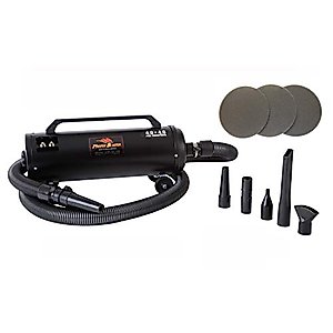 MB-3CD Metro Vac Air Force Master Blaster Car and Motorcycle Detailing Dryer | Bonus- 3 Extra Filters | Auto - Cycle Blower | Five Year Motor Warranty | Made in The USA (Not A Vacuum)