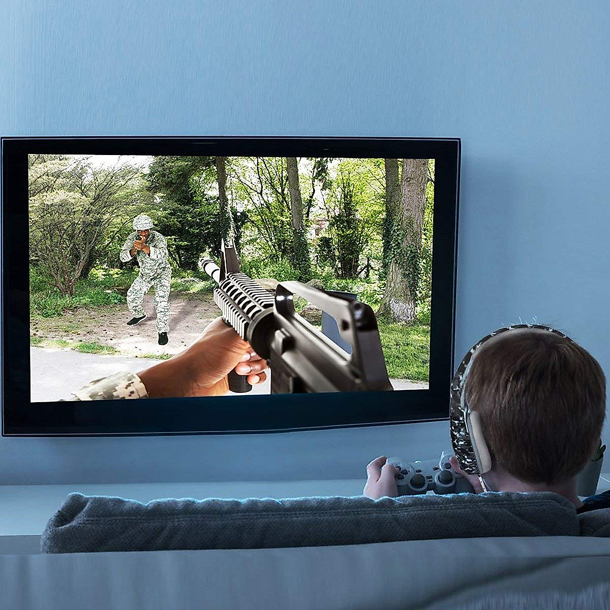 AIGEL PS4 Gaming Headset with Mic for PC