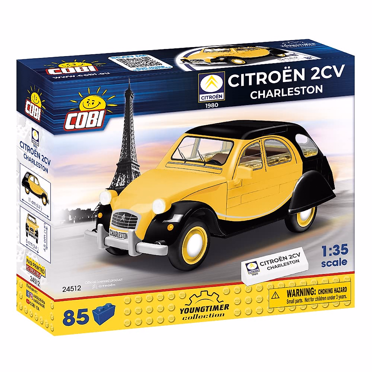 COBI Youngtimer Collection Citroen 2CV Charleston Vehicle