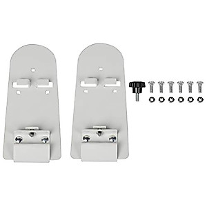 STAYTOP 2 Bars Van Racks Adjustable Van Roof Ladder Rack Carrier 2 Cross Bars 78.8in Steel Utility Ladder Truck Pickup Rack for Chevy Express 2500 for GMC Savana with Rain Gutters