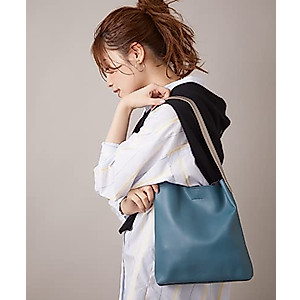 Legato Largo Lusso LG-D1091 Women's Mini Tote Bag, One Handle, Shoulder Bag, Lightweight, Brown