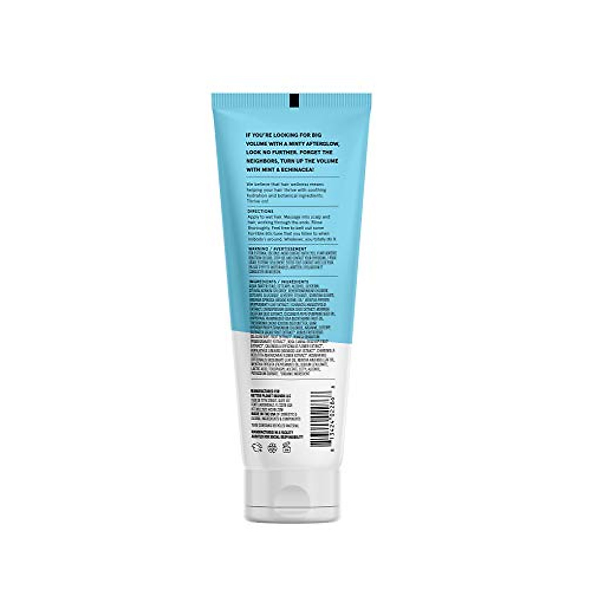 Acure Vivacious Volume Conditioner | Mint & Echinacea Volume Regimen: Lift and Nourish Fine, Fragile Hair for Fullness and Body, 8 Fl Oz