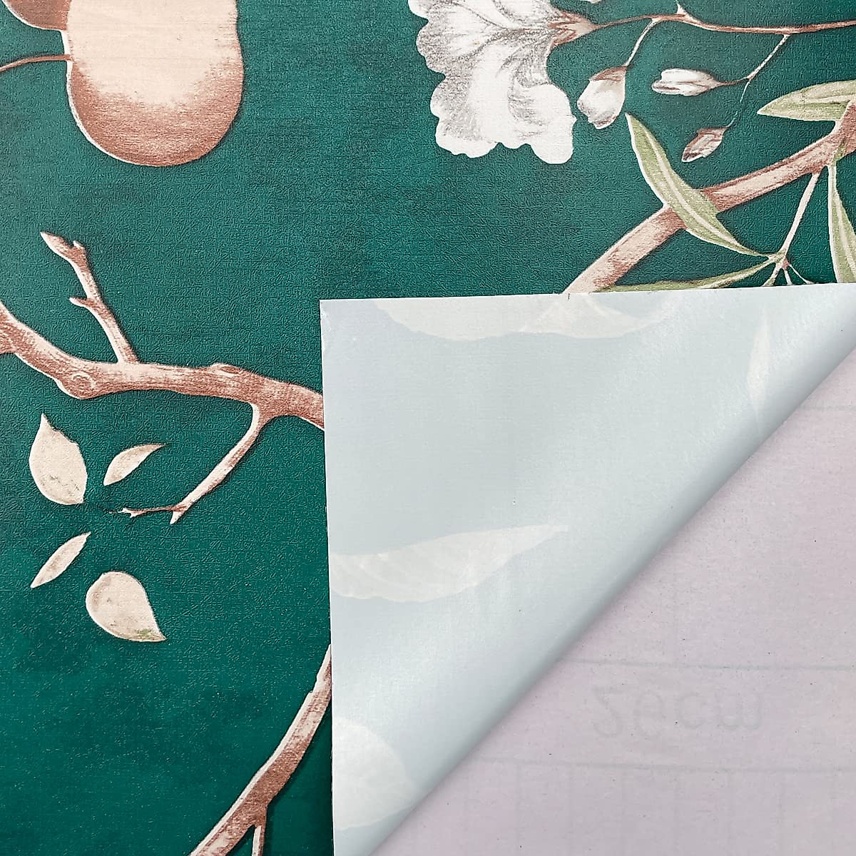 Yifasy Shelf Liner Green Striped Butterfly Self-Adhesive Drawer Cabinet Paper Line Vanity Dresser Sofa Table 118x17.7 Inch