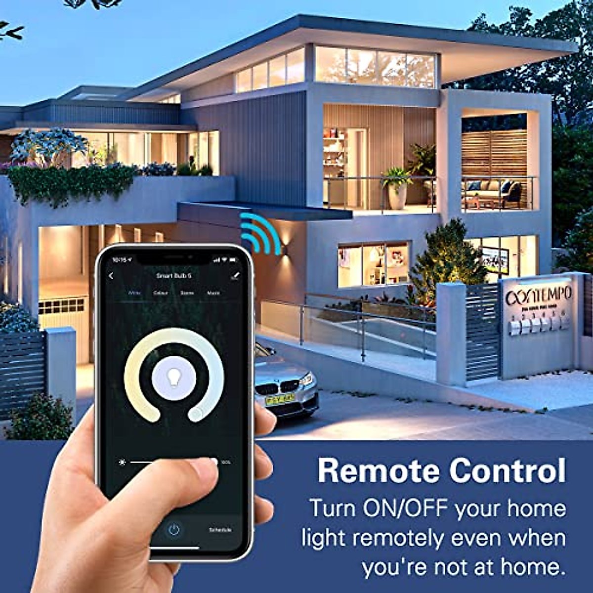 MoKo Smart WiFi LED Spot Light Bulb 5W GU10 Dimmable Spotlight RGB + Cool + Warm Light Work with Alexa Echo,Google Home,Compatible with SmartThings, Voice/APP Control, Timer, 2.4GHz Network, 4 Pack