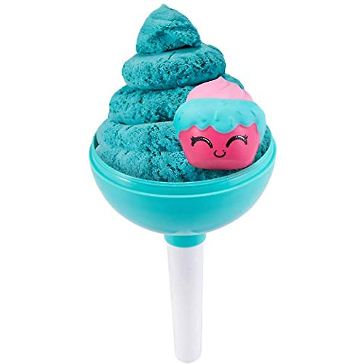 Oosh Slime Cotton Candy Cuties Series 2 by ZURU (Purple) Scented, Squishy, Fluffy, Soft, Stretchy, Stress Relief, Party Favors, Non-Stick with Collectible Cutie Slow Rise Toy