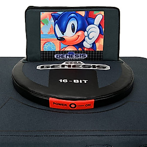 Kidrobot SEGA Genesis Gaming Console 12 Inch Interactive Plush with Sonic Cartridge