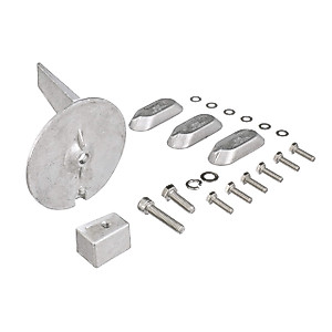 Quicksilver 8M6007993 Aluminum Anode Kit for Yamaha 4T 40-60 Hp Outboards