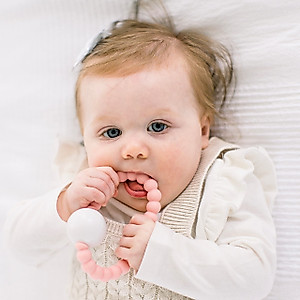 Ryan and Rose Cutie Teether Rattle (Pink)