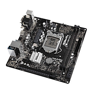 ASRock H310M-HDV LGA1151/Intel H310/DDR4/SATA3&USB3.1/GbE/MicroATX Motherboard