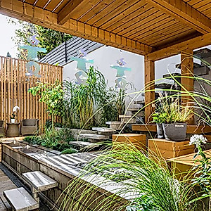 XUYANGHENG Bird Scare Devices Scarecrow Bird Hanging Reflective Reflectors to Keep Birds Away Like Woodpeckers, Pigeons to Protect Home and Garden-2Pack