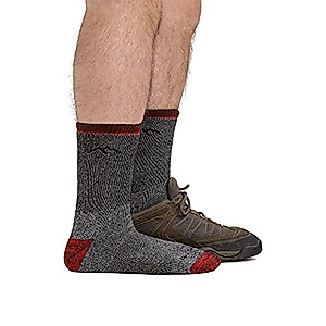 DARN TOUGH (Style 1953) Men's Mountaineering Hike/Trek Sock - Smoke, Large