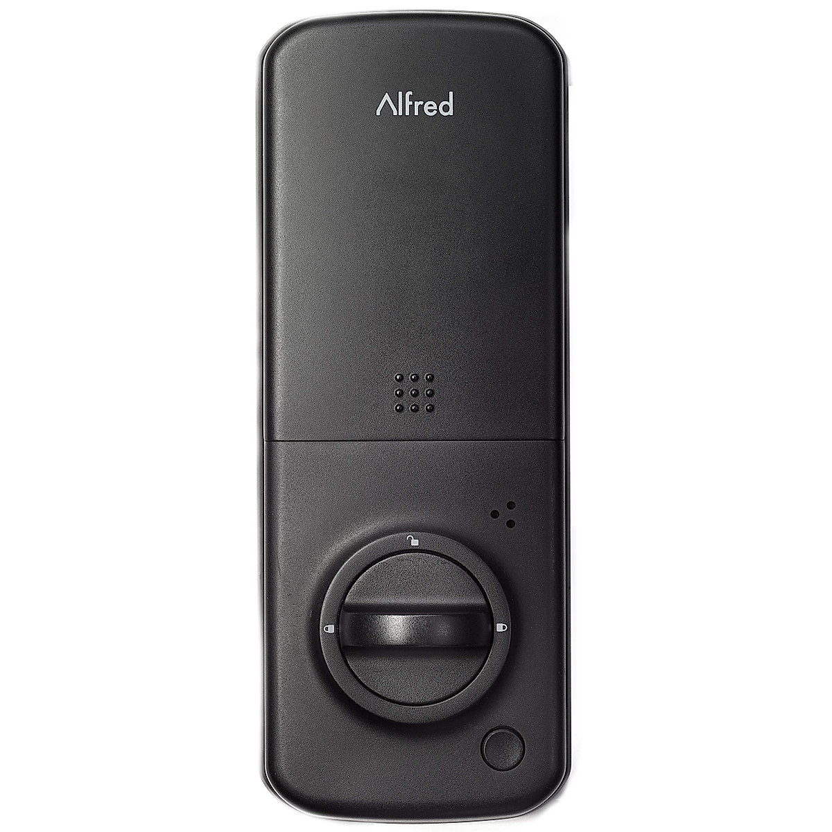 Alfred DB2-B Smart Door Lock Deadbolt Touchscreen Keypad, Pin Code + Key Entry + Bluetooth, Up to 20 Pin Codes (Black)