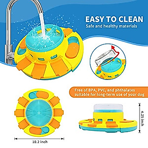 Holihoos Dog Puzzle Toys, Interactive Dog Toys for IQ Training & Mental Enrichment, Treat Food Dispensing Slow Feeding to Aid Pet Digestion Level 1 & Level 2