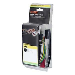 CURT 56099 Vehicle-Side Custom 4-Pin Trailer Wiring Harness, Fits Select Lexus HS250h, CT200h