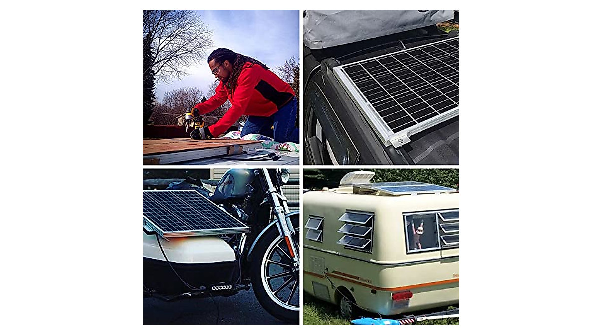 Renogy 50W Solar Panel Kit for Off-Grid Systems