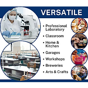 EISCO Labs 125ml Reagent Glass Bottle - Wide mouth with Stopper