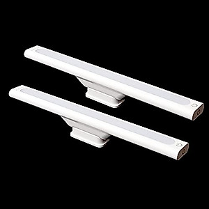 Best Home Fashion kepsuul Shelving and Storage Magnetic Rechargeable LED Light Bar - Pack of 2