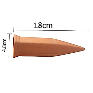 8PCS/Plant Water Self Watering Spikes, Automatic Vacation Plant Watering Devices,Terracotta Wine Bottle Stake Set, Slow Release Self Irrigation Watering System-Perfect for Indoor Outdoor Plant