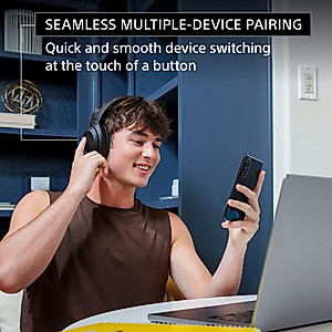 Sony WH-1000XM4 Wireless Premium Noise Canceling Overhead Headphones with Mic for Phone-Call and Alexa Voice Control, Silver