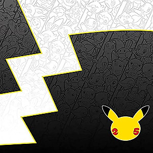 Ultra Pro: Pokemon 25th Celebration 9- Pock Binder, Holds up to 360 Cards, Made with Archival-Safe Polypropylene Materials, Keeps Contents Secure, For Ages 10 and up