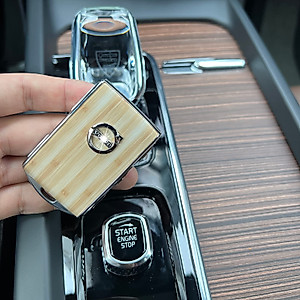 Car Key Fob Cover Compatible with Volvo XC90, XC60, XC40, S60, S90, V60, V90, Polestar 1, Polestar 2, Car Key Fob Case Refit Cover