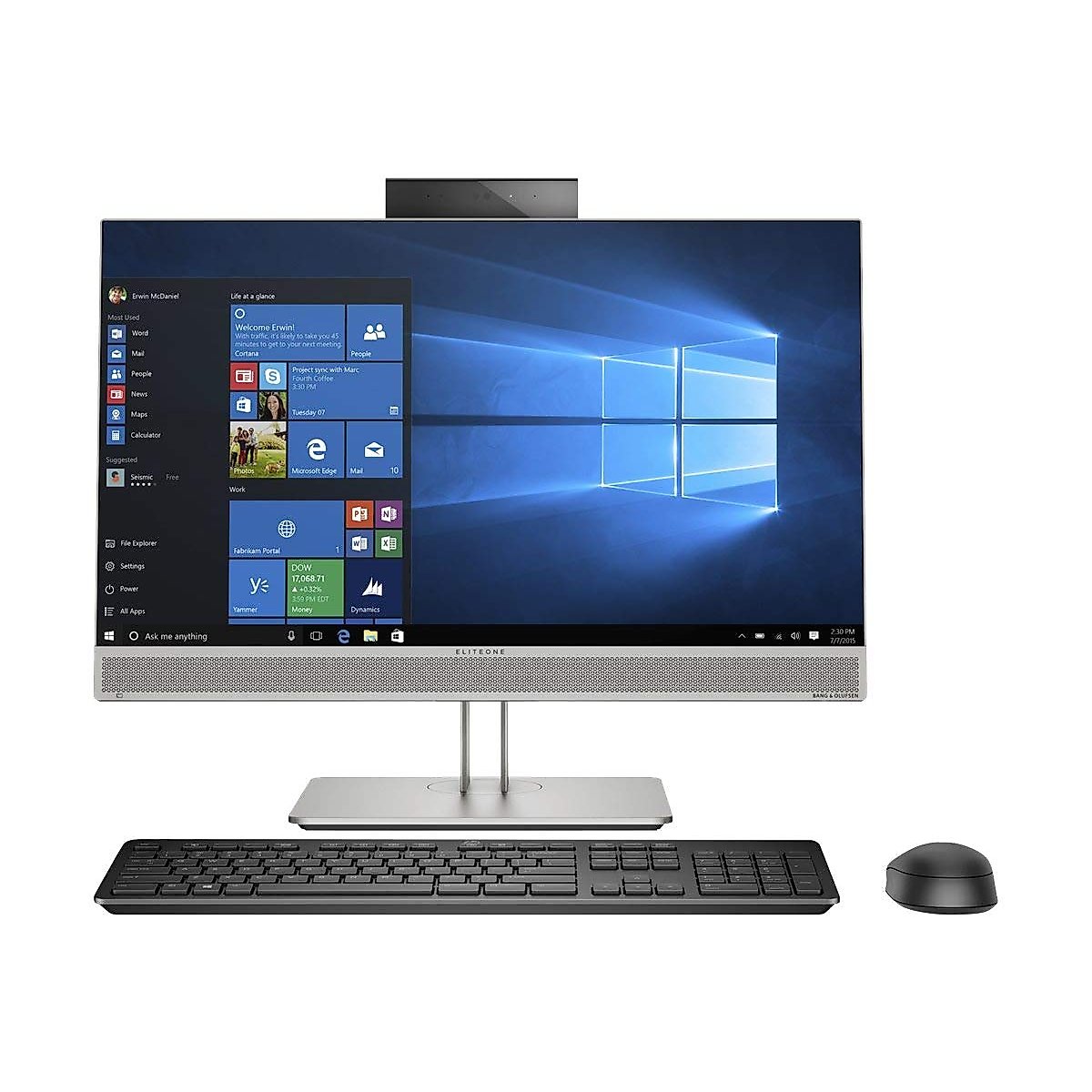 HP EliteOne 800 G5 All-in-One Computer - Core i5 i5-9500 - 8 GB RAM - 256 GB SSD - 23.8" 1920 X 1080 Touchscreen Display - Desktop - Windows 10 Pro 64-bit - Intel UHD Graphics 630 - English Keybo
