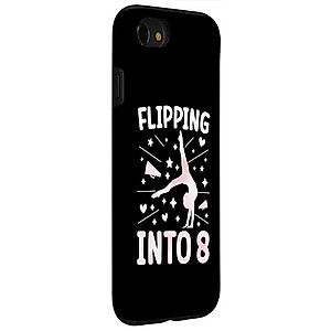 iPhone SE (2020) / 7 / 8 8th Birthday Cheerleader Eight Year Old Cheerleading Girl Case