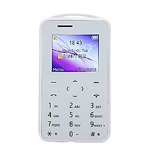Simple Mobile Phone, 0.3Mp Rear Camera Mobile Phone for Senior for Children and Students
