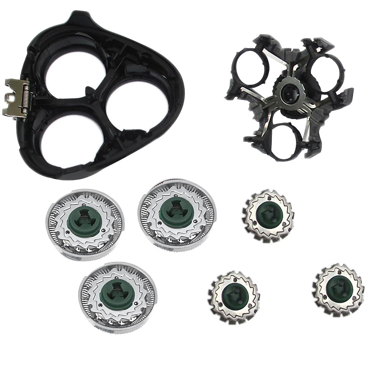 Replacement Complete Head Assembly for Philips Norelco HQ64 T725, PT730, PT734, PT735, PT860, PT861 AT926 SW3700