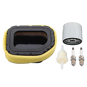 Leopop 32 083 03-S Air Filter for Kohler Courage SV710 SV715 SV720 SV725 SV730 SV735 SV740 Twin Cylinder 20HP-27 HP engine Kit MTD Troy-Bilt John Deere Lawn Mower