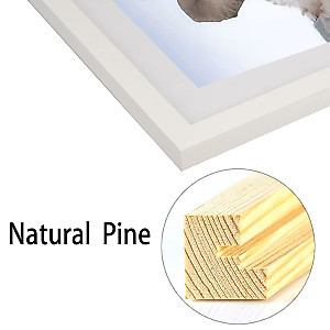 WOFFMX 16x16 Diamond Painting Picture Frames 18x18 Diamond Art Frames Wood ,Display Pictures16x16 Inch 40x40 cm with Mat or 18x18 Inch45x45cm Without Mat, Diamond Embroidery Photo Frame Diamond Art