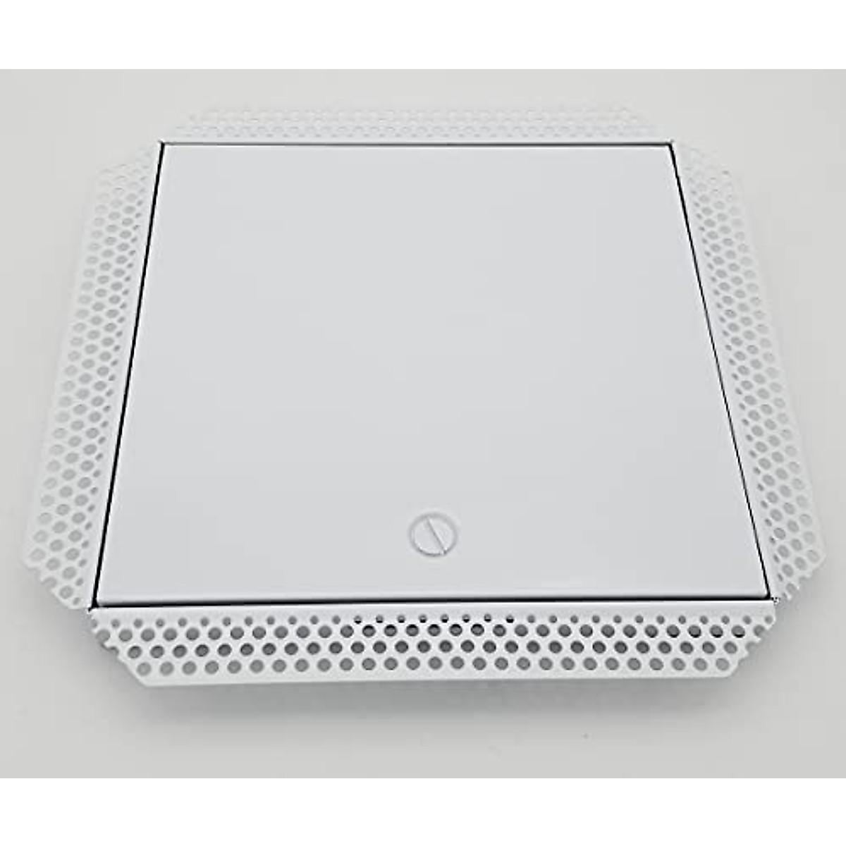 Access Door 10" X 10" Steel Access Panel Door with Plaster Bead Frame for Wall/Ceiling Application with Slotted Lock - [Outer Dimensions: 11" Width X 11" Height]