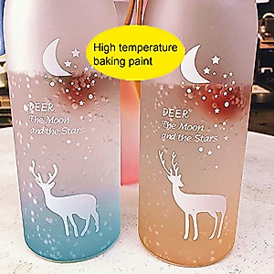 Grebest 19 oz Leakproof Water Bottle, Water Cup Wide Mouth PC Unbreakable Lidded Drinking Jug Household Supplies for Home,School,Office, Gym, Outdoor