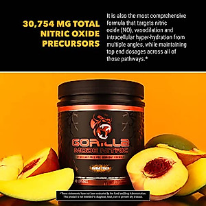 Gorilla Mode Nitric Stimulant Free Pre-Workout – Best Tasting and Most Effective Stimulant Free Pre-Workout/Massive Pumps · Vasodilation · Power / 646 Grams (Bombsicle)