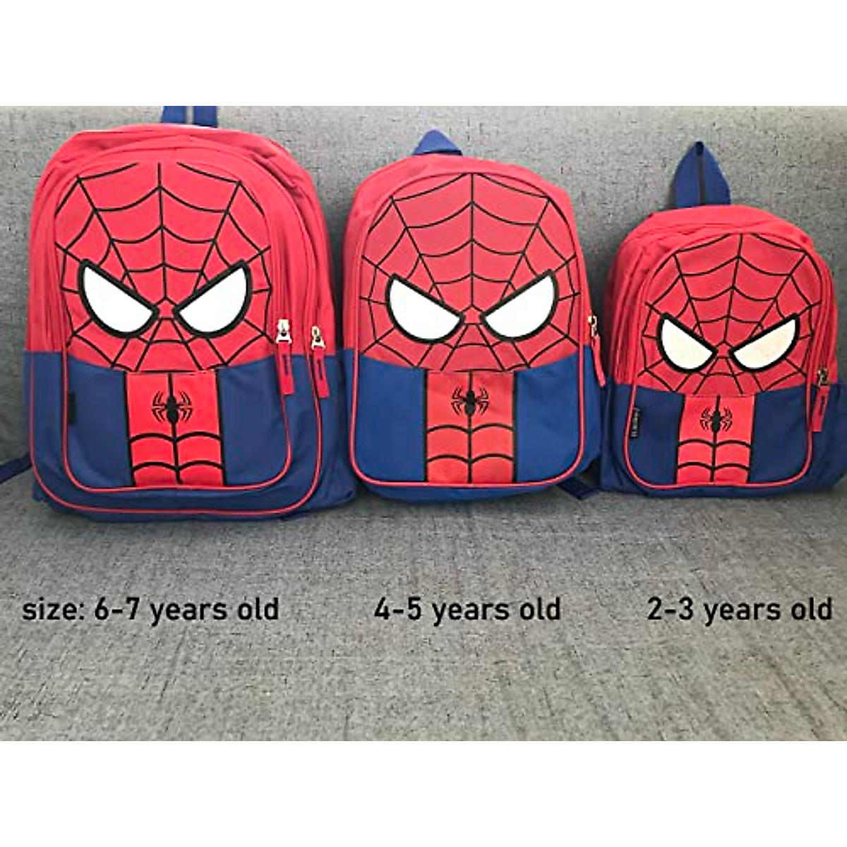 Boqiao Little Kids Toddler Backpack,Waterproof Bookbags for Boys Girls Age 2-3 Years Old