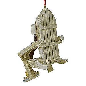 Kurt S. Adler Adirondack Chair and Smores Ornament A1802 New
