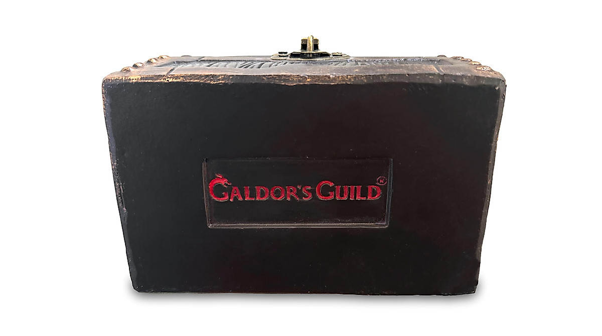 Galdor's Guild Dice Chest - Secure Storage for RPGs