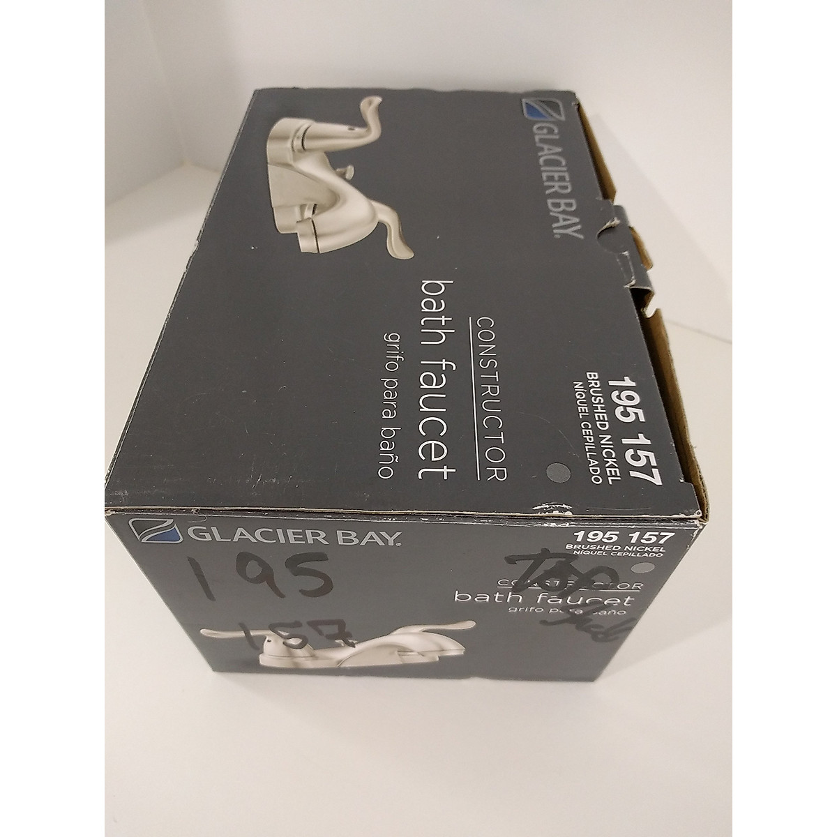 Glacier Bay Constructor Bath Faucet Brushed Nickel