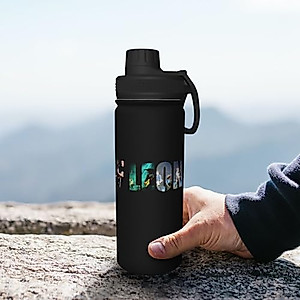 HIKTIEK Kings Rock Of Leon Band Stainless Steel Insulated Tumbler Sports Water Bottle Hot and Cold Travel Cup 18oz