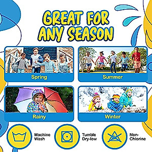 Debra Weitzner 6 Pairs Warm Fuzzy Socks for Kids with Grippers - Non Skid Slipper Socks for Toddlers - Solid Hearts 4-6 Yr