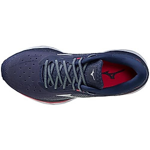 Mizuno Women's Wave Sky 5 Running Shoe, Peacoat, 9.5