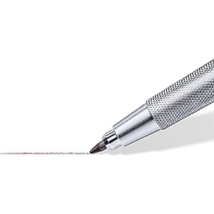 STAEDTLER Mars Technico 780 C PR5 Leadholder Pencil with Built-in Sharpener, 2 mm, Pack of 5 + 1