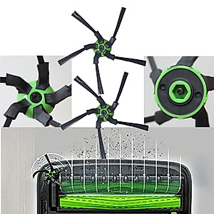 6 Pack Edge-Sweeping Side Brushes, Replacement parts for irobot Roomba S Series, Replacement Side Brushes for Roomba S9 (9110) S9 Plus S9+ (9550) Vacuum Cleaner.