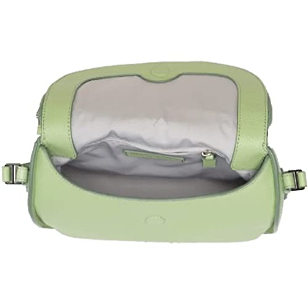 Marc Jacobs M0016932 Mint Green With Silver Hardware Groove Leather Mini Messenger Women's Bag