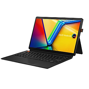 ASUS 2023 Vivobook 13 Slate OLED 2-in-1 Laptop, 13.3” FHD OLED Touch Display, Intel Core™ i3-N300 CPU, 8GB RAM, 256GB UFS 2.1 Storage, Windows 11 Home in S Mode, 0°Black, T3304GA-DS34T